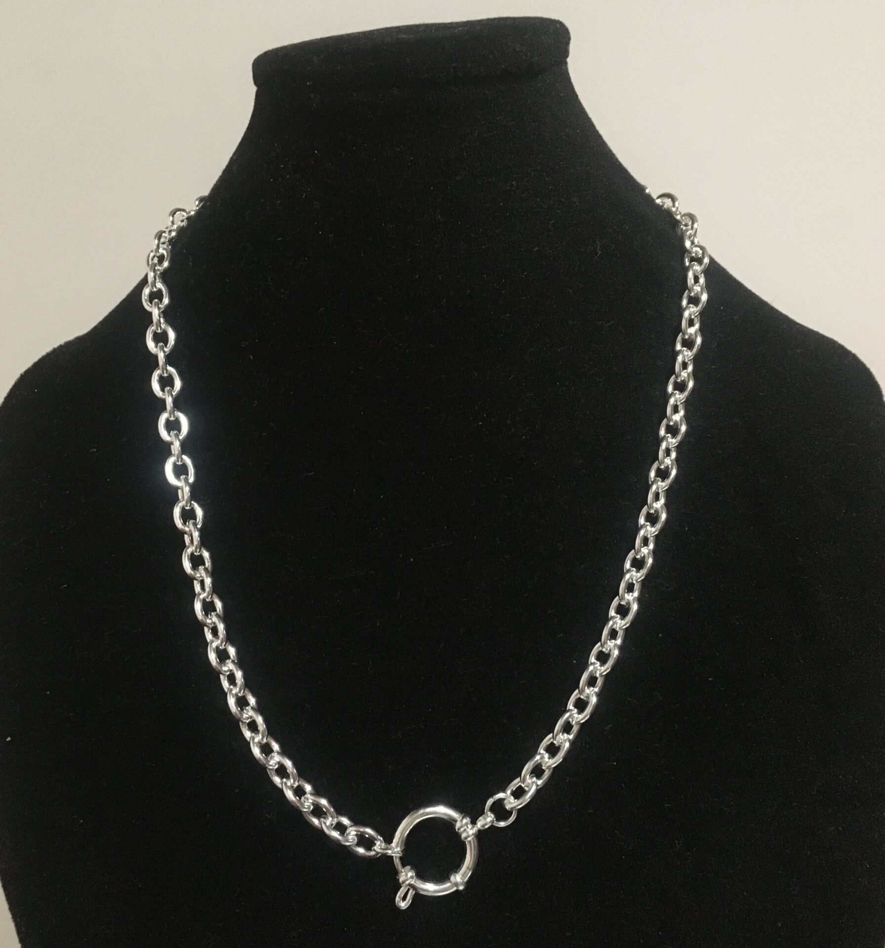 Cadena Tiffany con Cierre – Piedra del sol – Bijouterie