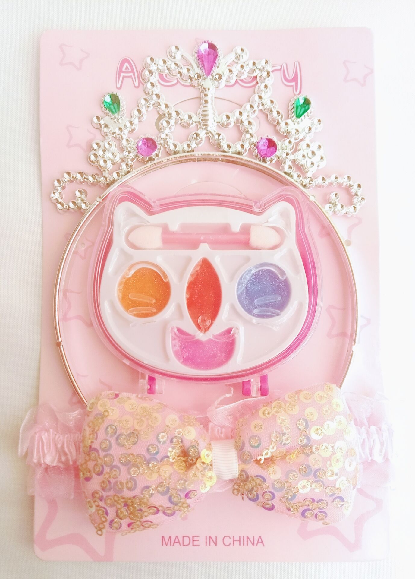 Set Nena Pituritas+ Vincha Moño+ Corona – Piedra del sol – Bijouterie