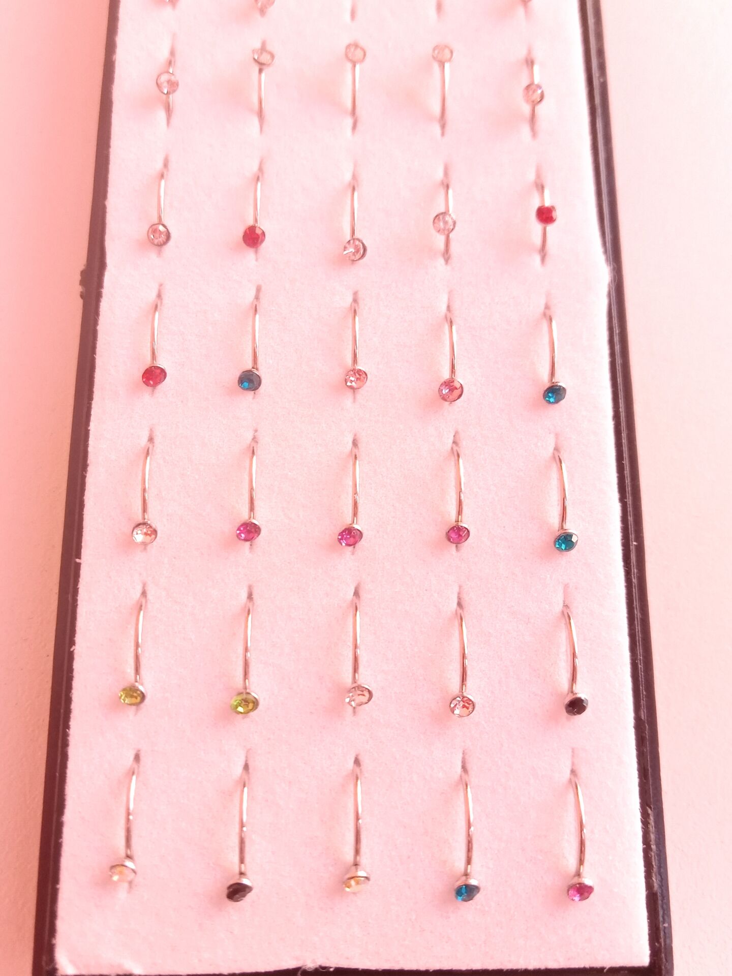 Piercing Argolla Strass – Piedra del sol – Bijouterie